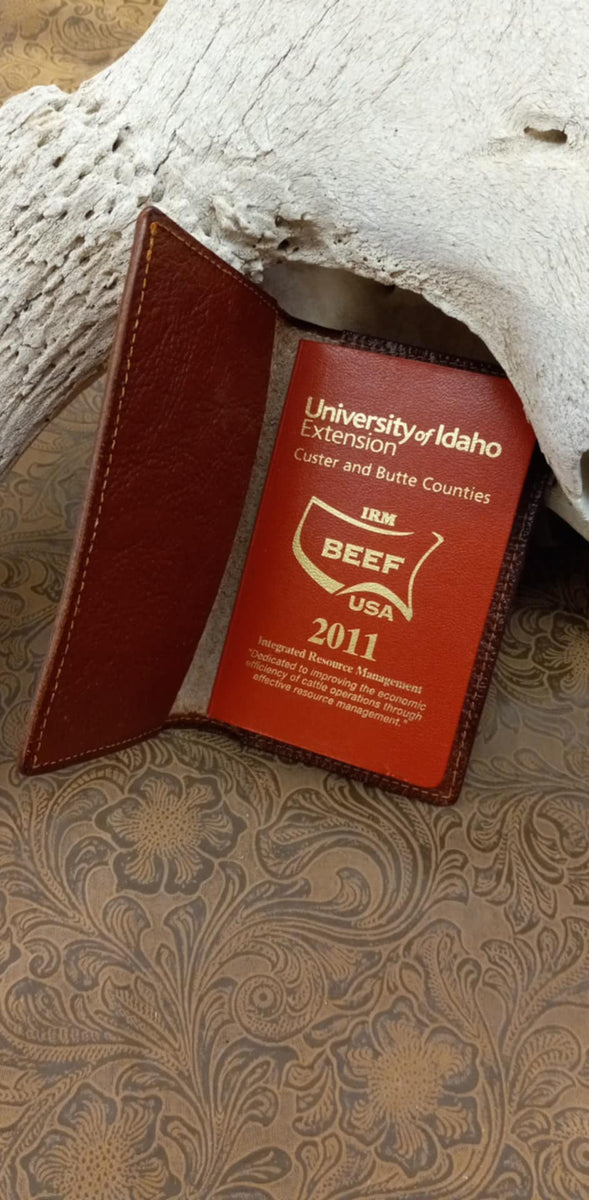 Rancher's Red Book Cover – Martiny Saddle Co.