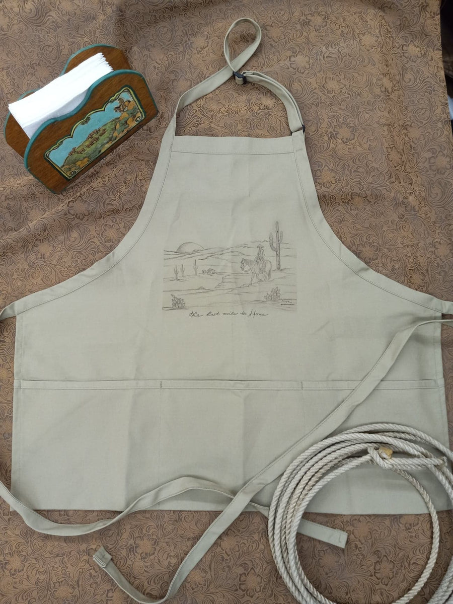 The Last Mile to Home Apron – Martiny Saddle Co.