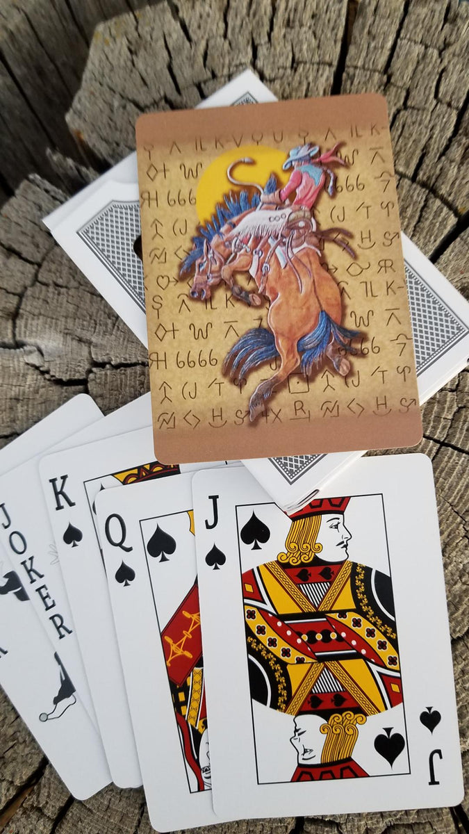 Desert Sunset Playing Cards – Martiny Saddle Co.