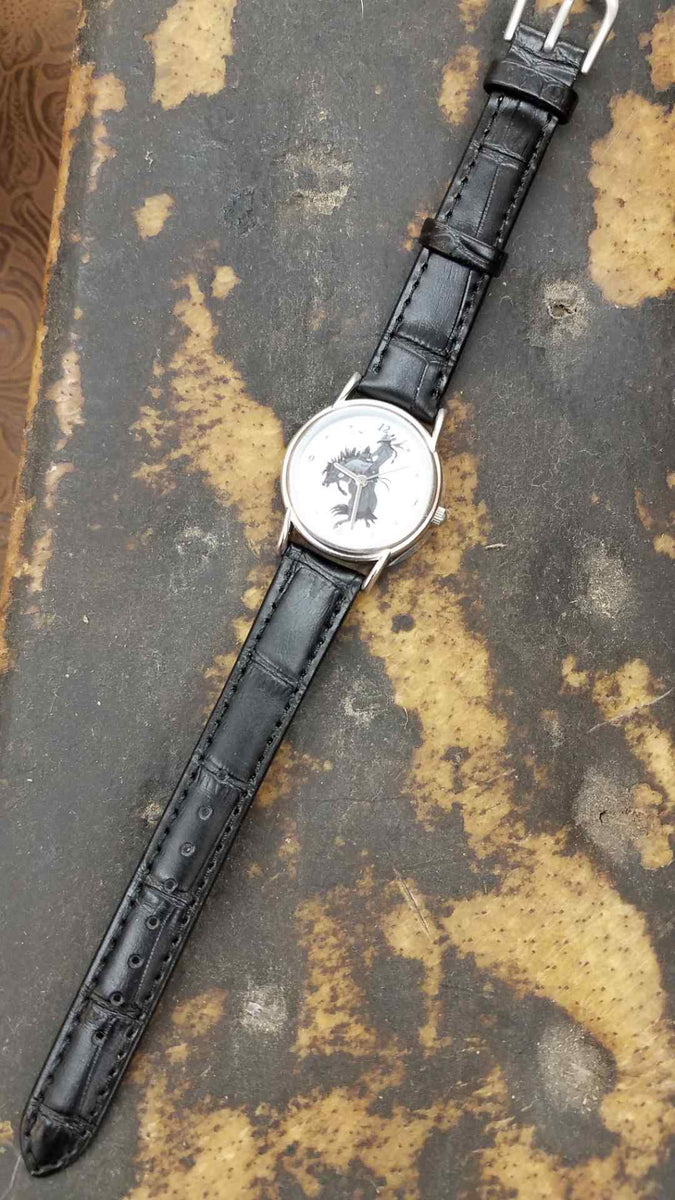 The Cowgirl Boogie Watch in Black – Martiny Saddle Co.