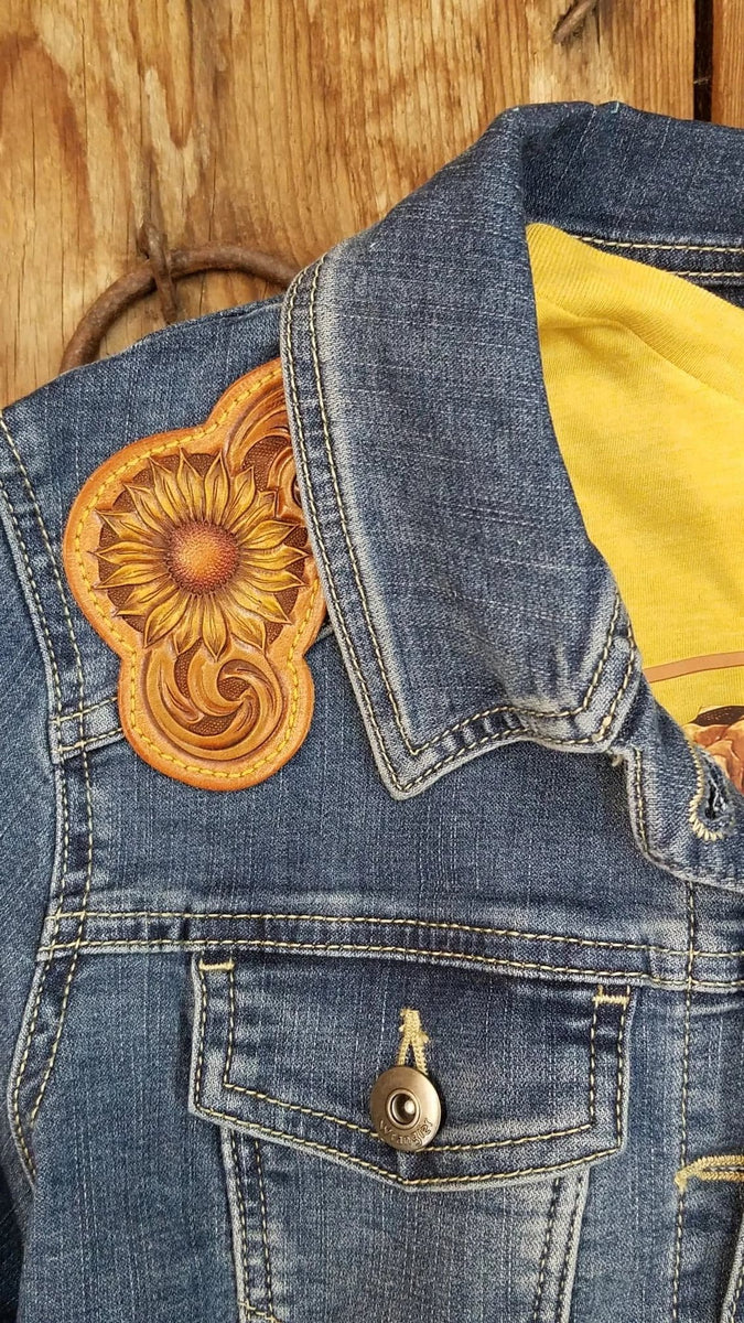 Yellow Sunflower Yoke Jacket – Martiny Saddle Co.